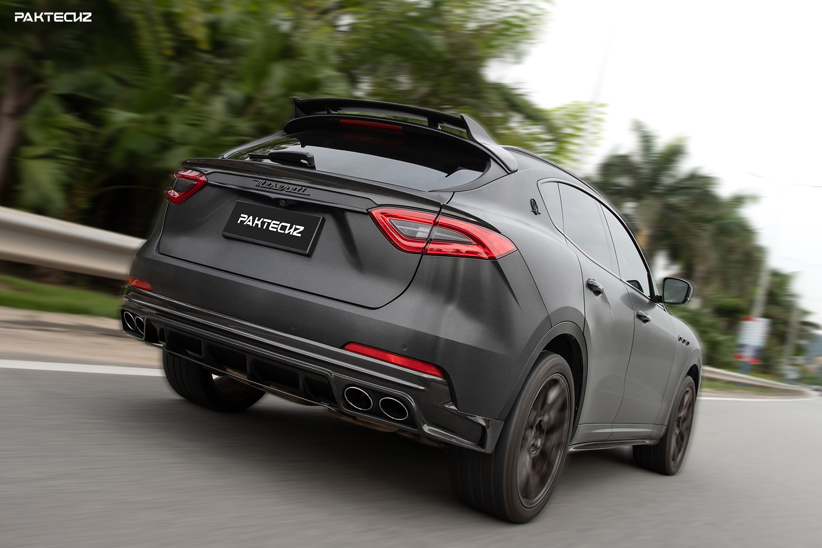 Maserati Levante Paktechz Rear Wing,Maserati Levante Paktechz ...