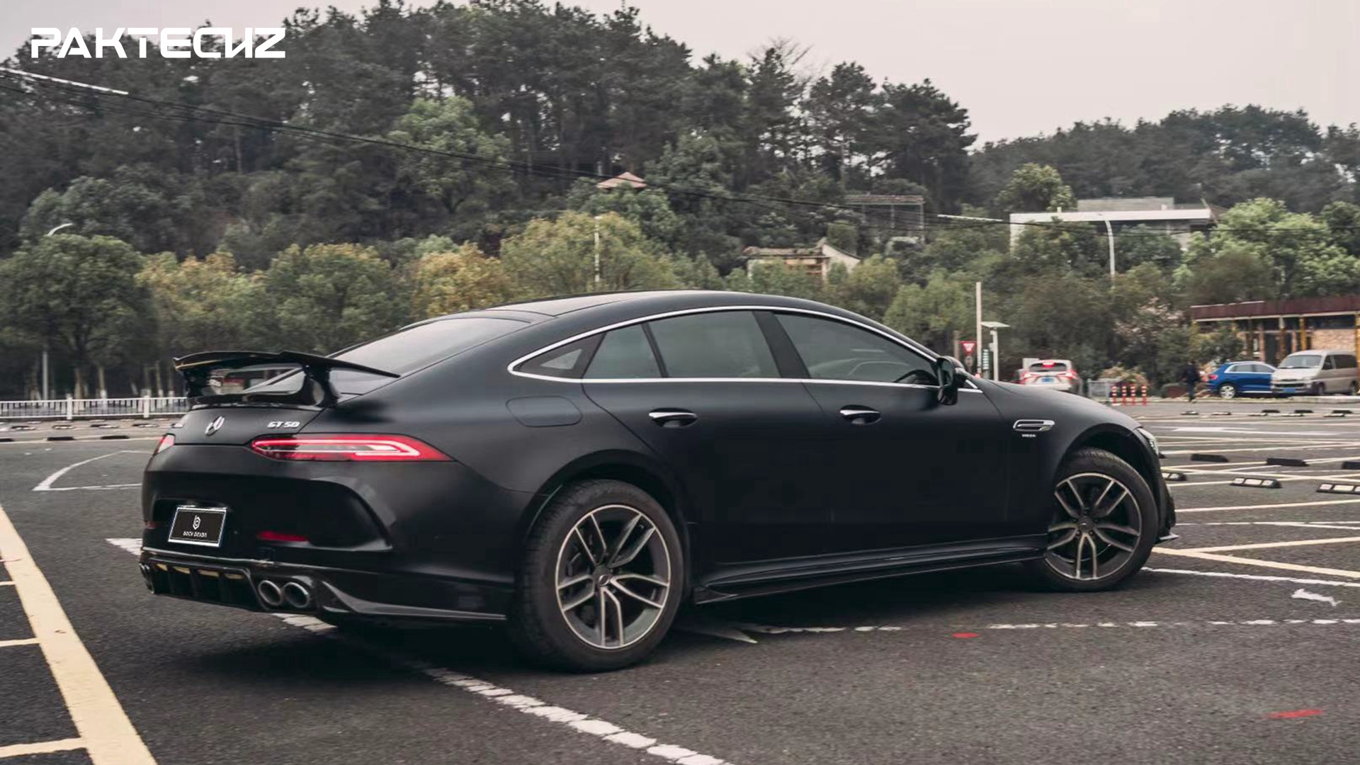 BENZ AMG GT50 Paktechz Front Splitter,Benz AMG GT50 Paktechz ...
