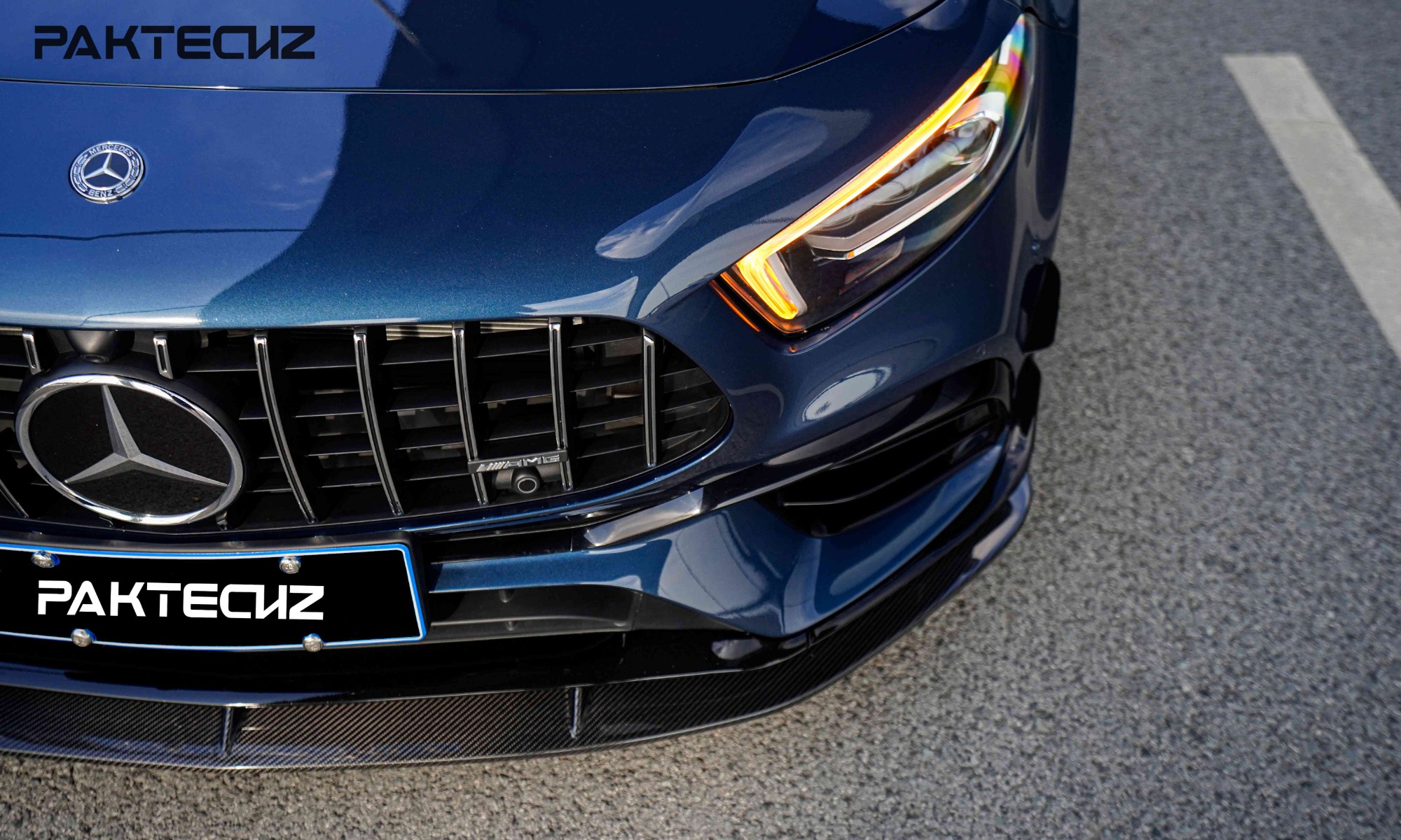 Benz A-Class A45 Paktechz Front Splitter,A CLASS W177 (2019)