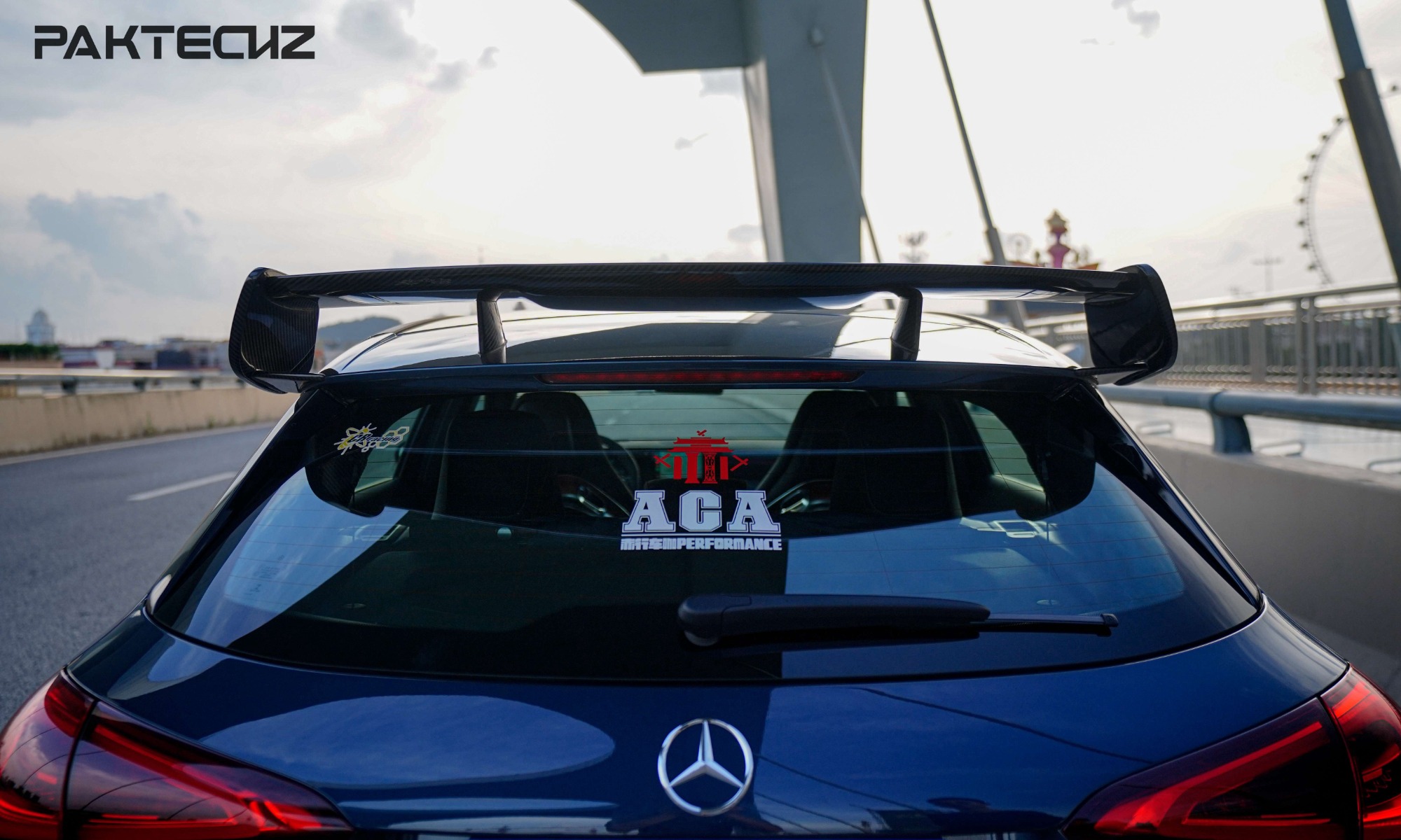 Benz A-Class A45 Paktechz Front Splitter,A CLASS W177 (2019)