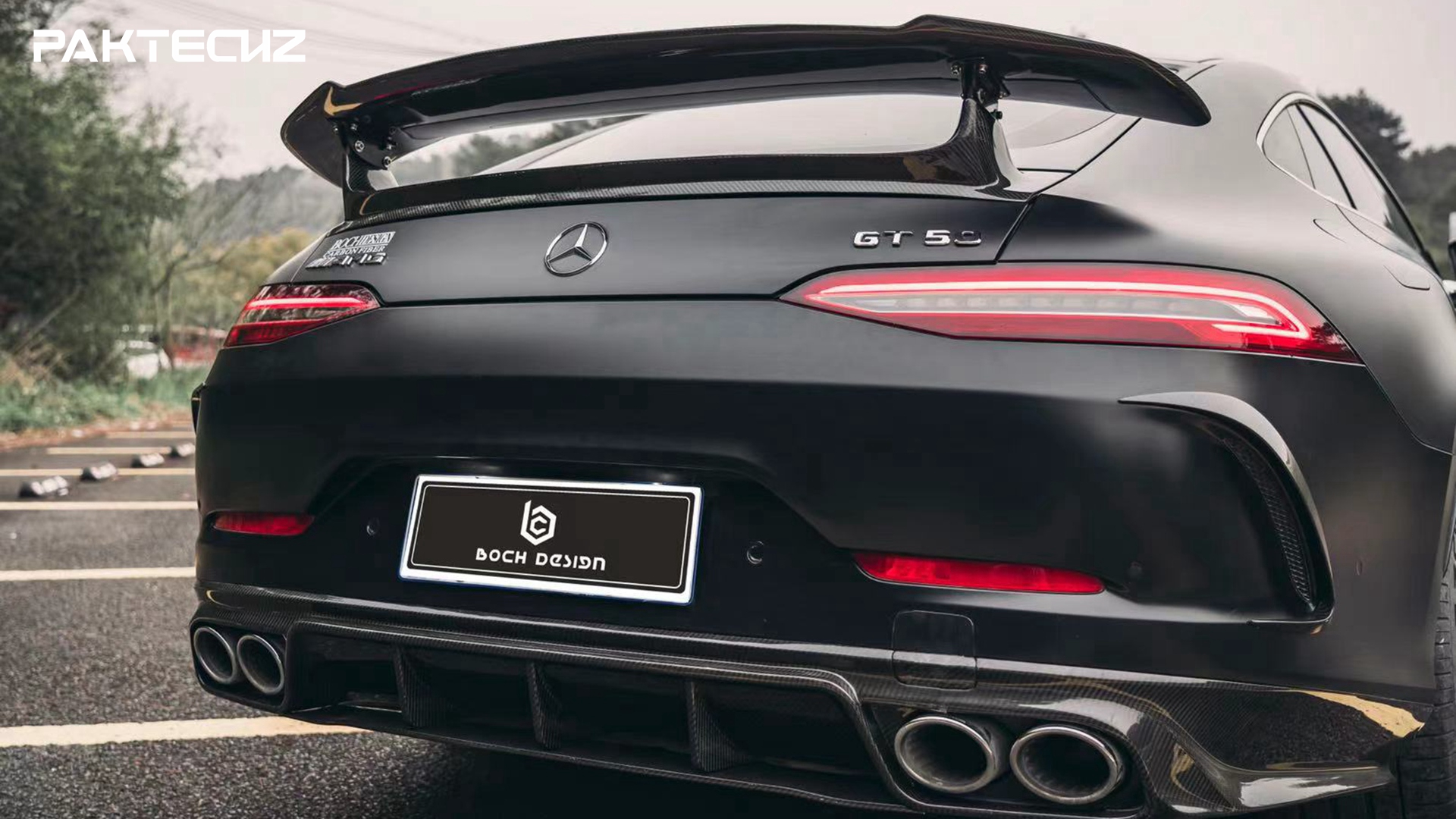 BENZ AMG GT50 Paktechz Front Splitter,Benz AMG GT50 Paktechz ...