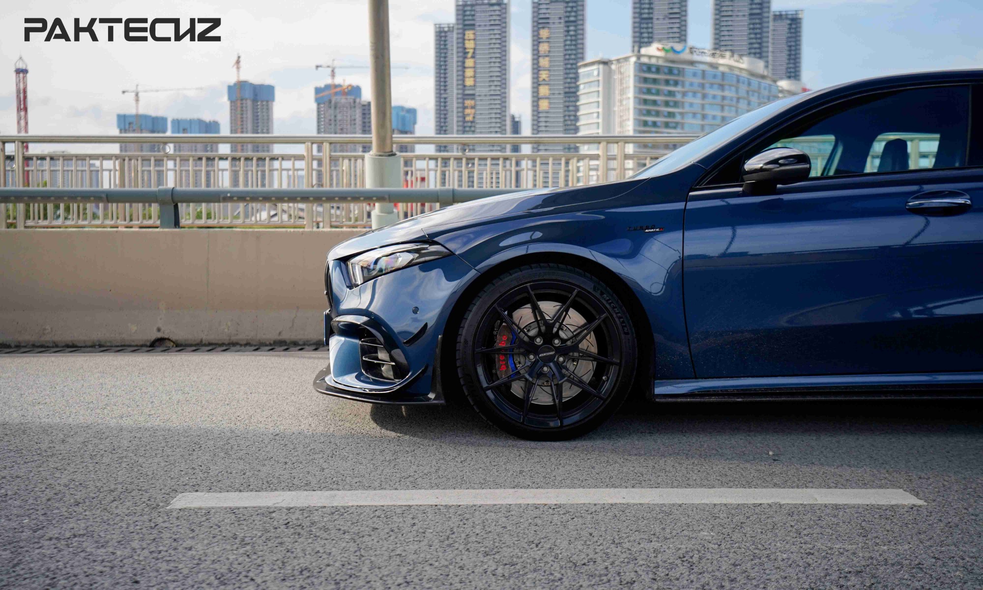 Benz A-Class A45 Paktechz Front Splitter,A CLASS W177 (2019)