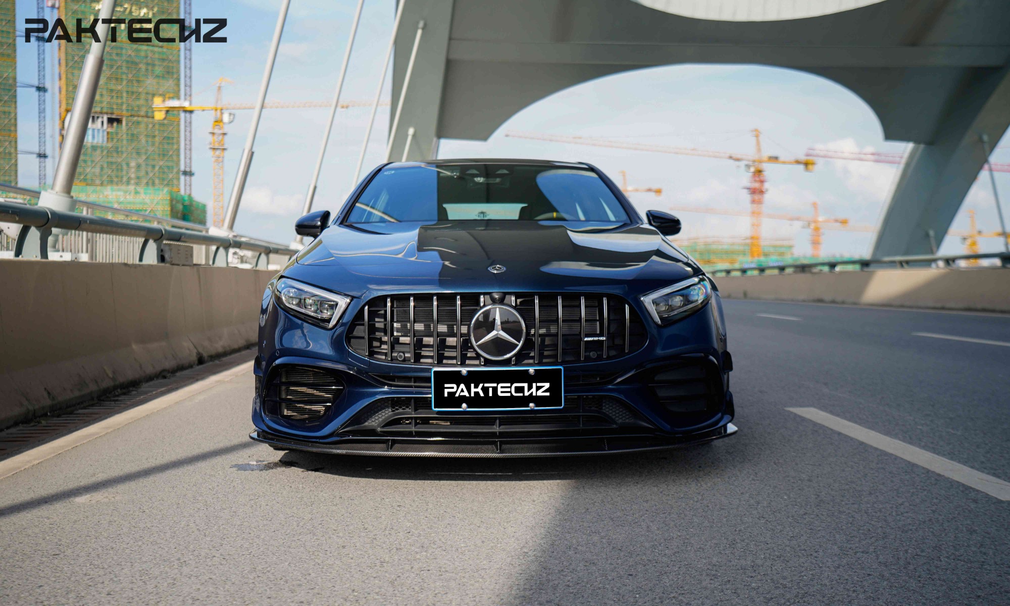 Benz A-Class A45 Paktechz Front Splitter,A CLASS W177 (2019)