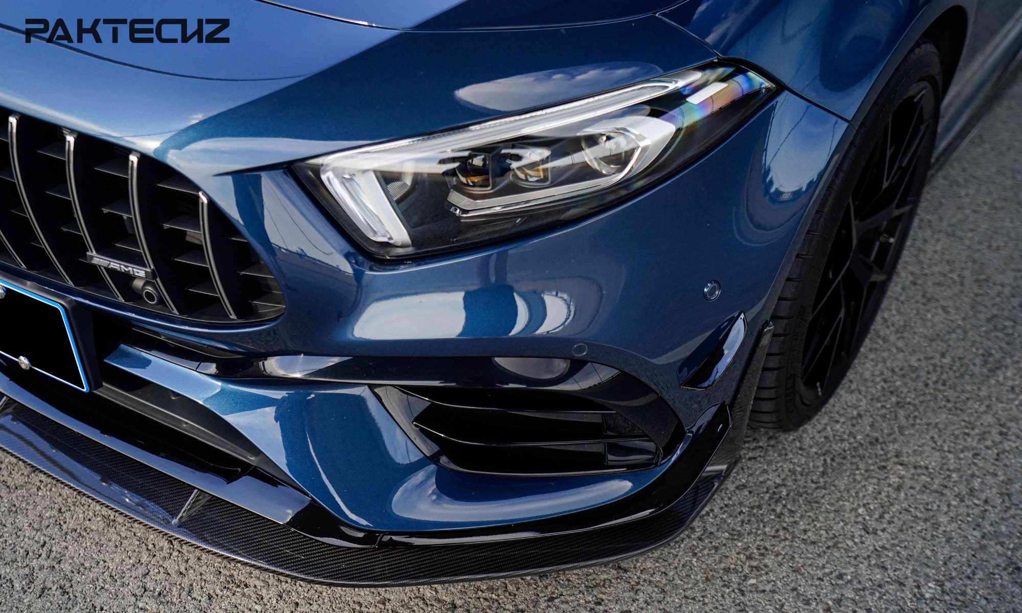Benz A-Class A45 Paktechz Front Splitter,A CLASS W177 (2019)