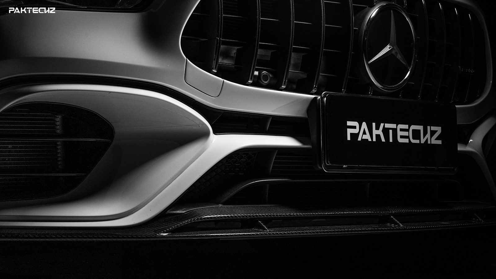 Benz CLA-Class（W118）Paktechz Front Splitter,Benz Cla （W118） Paktechz ...