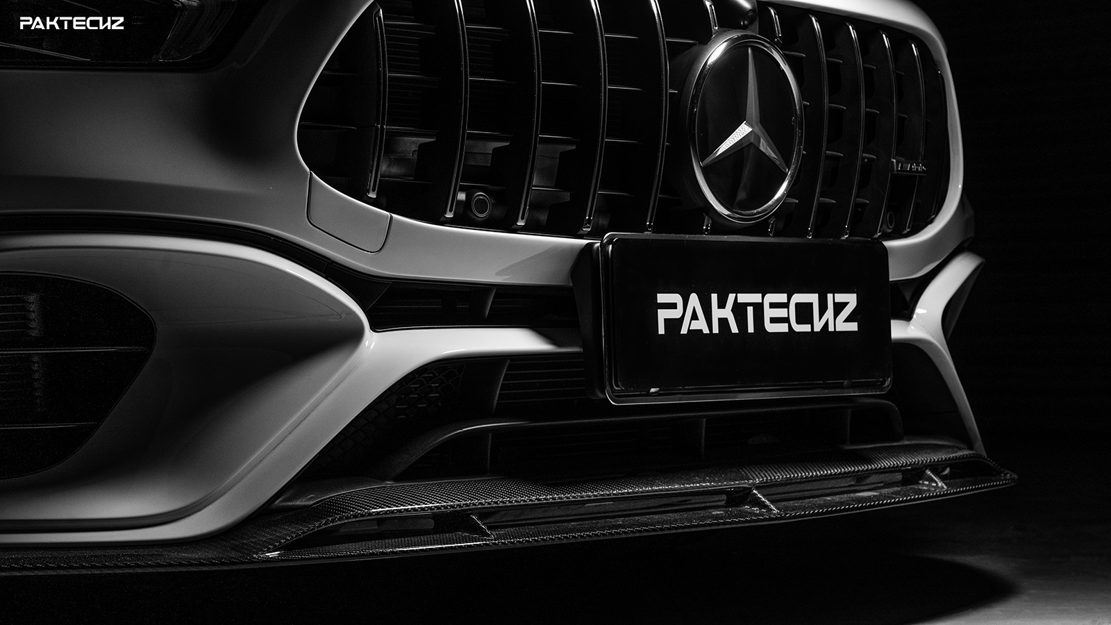 Benz CLA-Class（W118）Paktechz Front Splitter,Benz Cla （W118） Paktechz ...