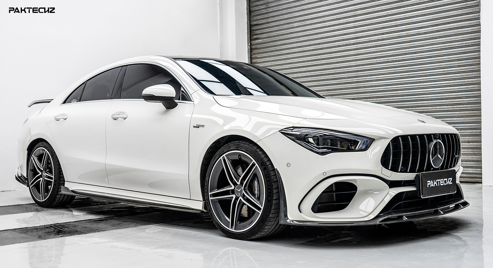 Benz CLA-Class（W118）Paktechz Front Splitter,Benz Cla （W118） Paktechz ...