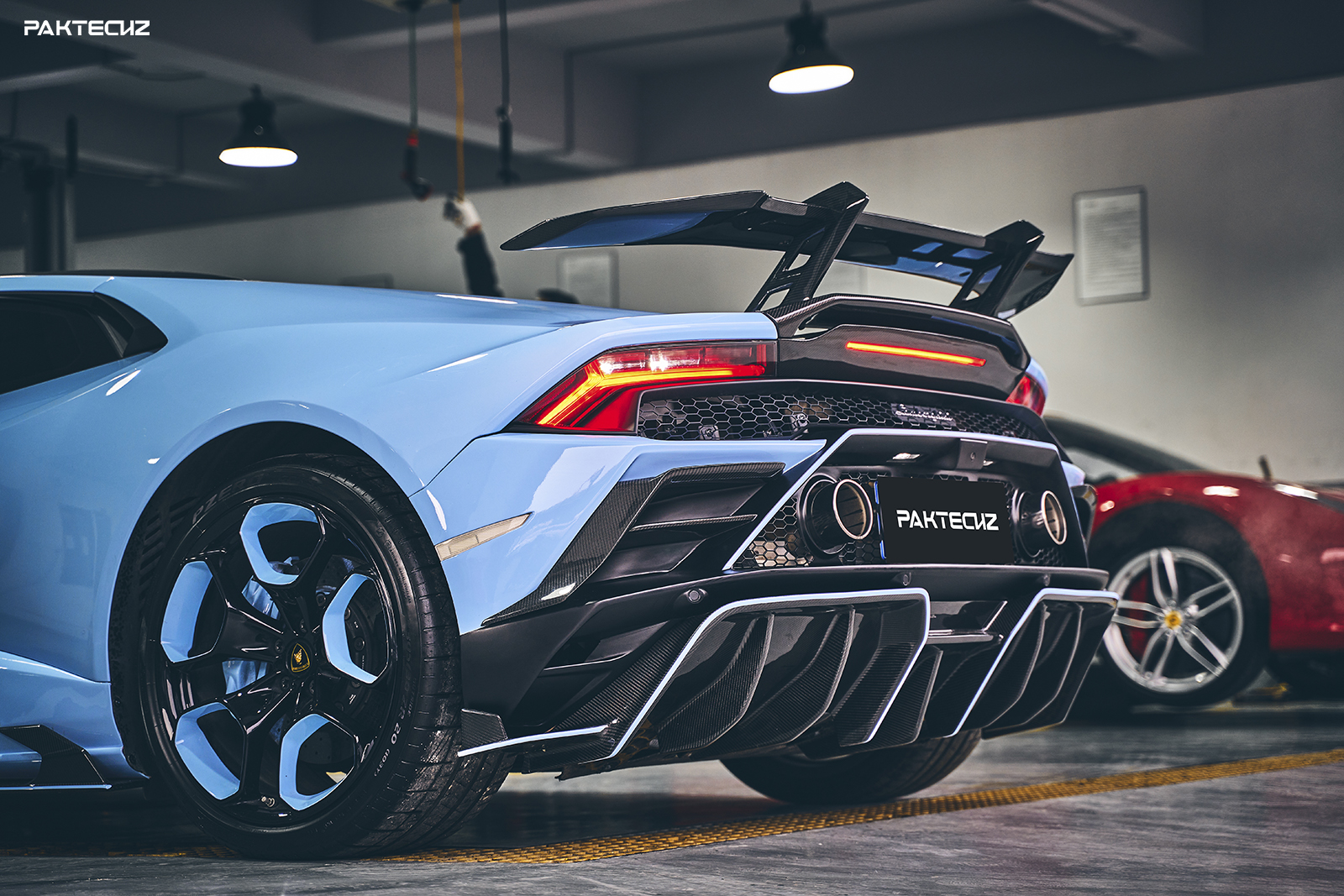 Lamborghini Huracan EVO Paktechz Front Splitter,Lamborghini Huracan EVO ...