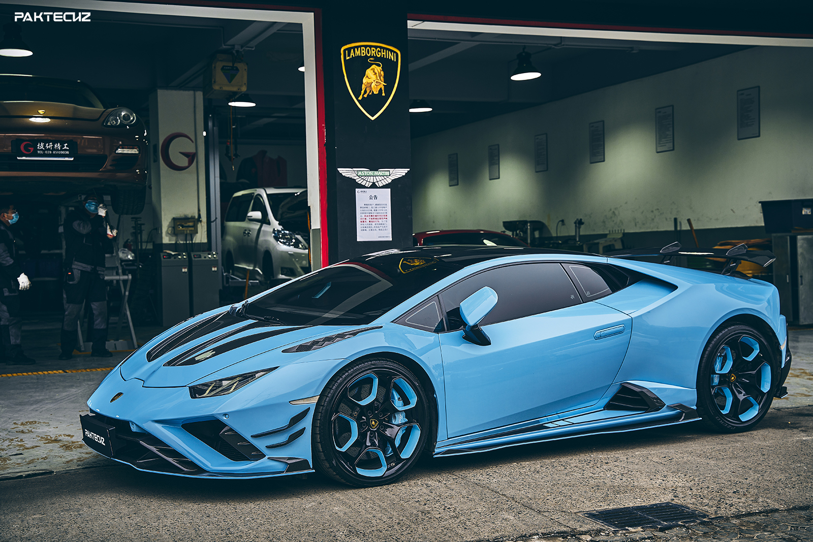 Lamborghini Huracan EVO Paktechz Front Splitter,Lamborghini Huracan EVO ...