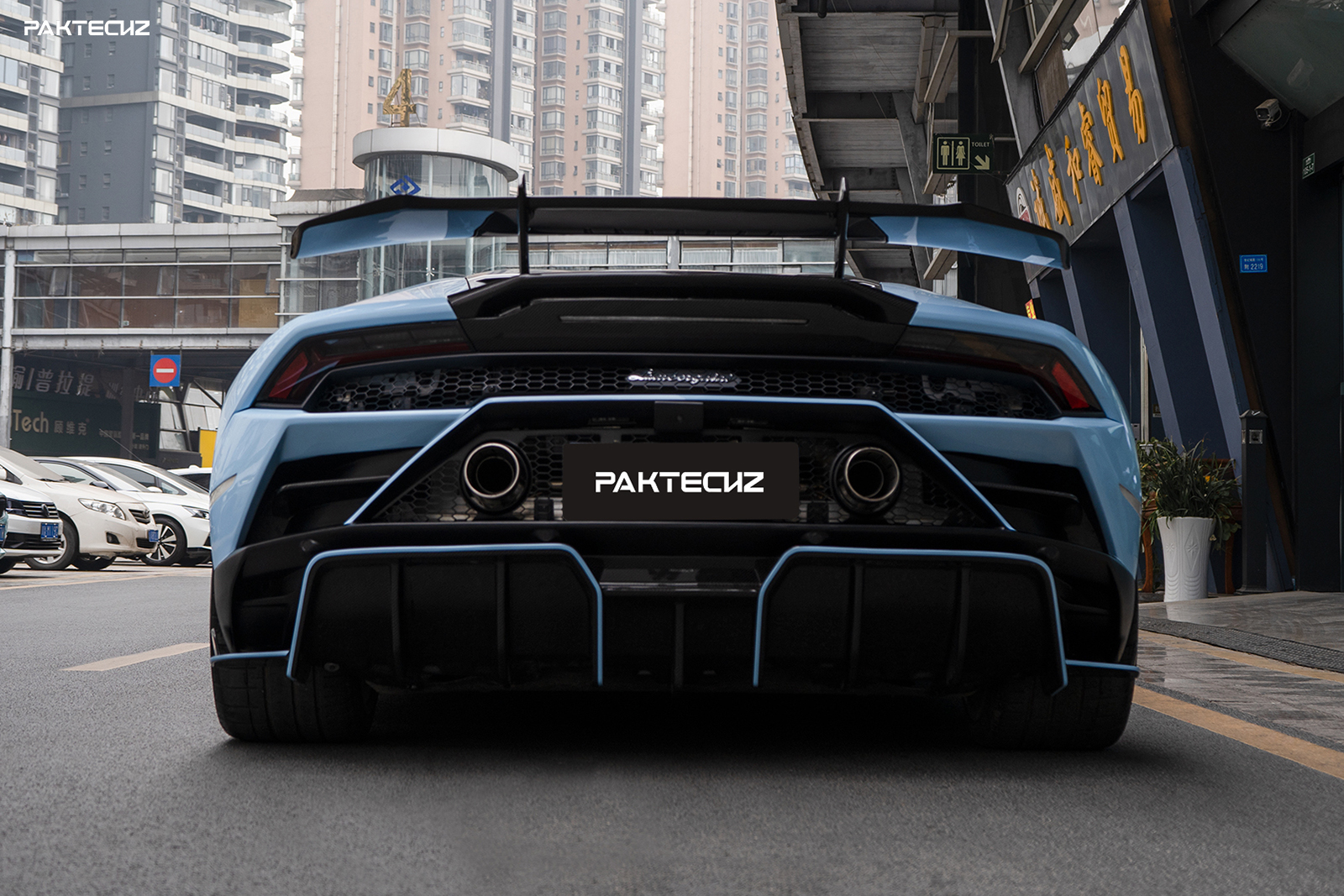 Lamborghini Huracan EVO Paktechz Front Splitter,Lamborghini Huracan EVO ...