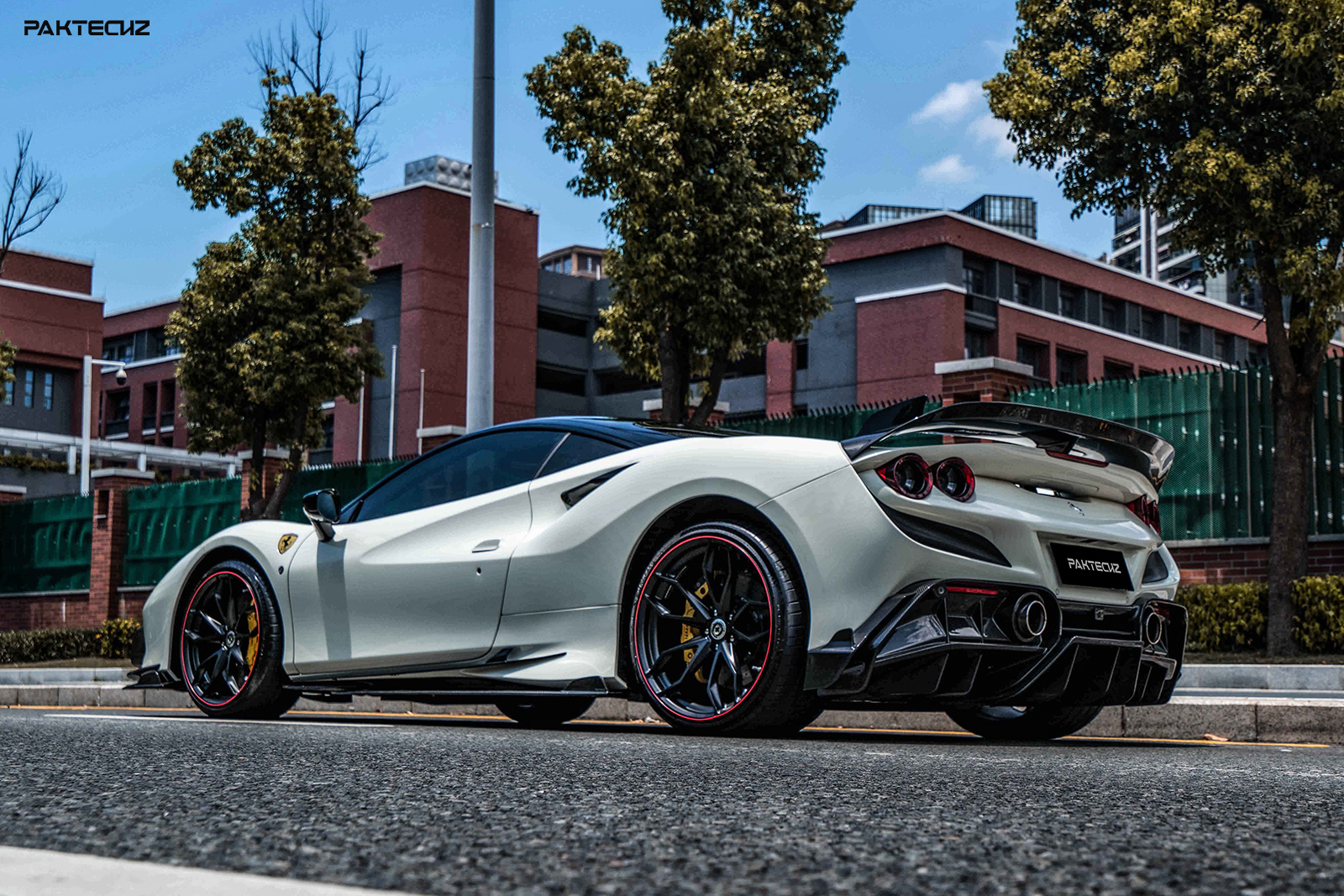 Ferrari F8 Paktechz Side Skirts,Ferrari F8 Paktechz Aerodynamics kit