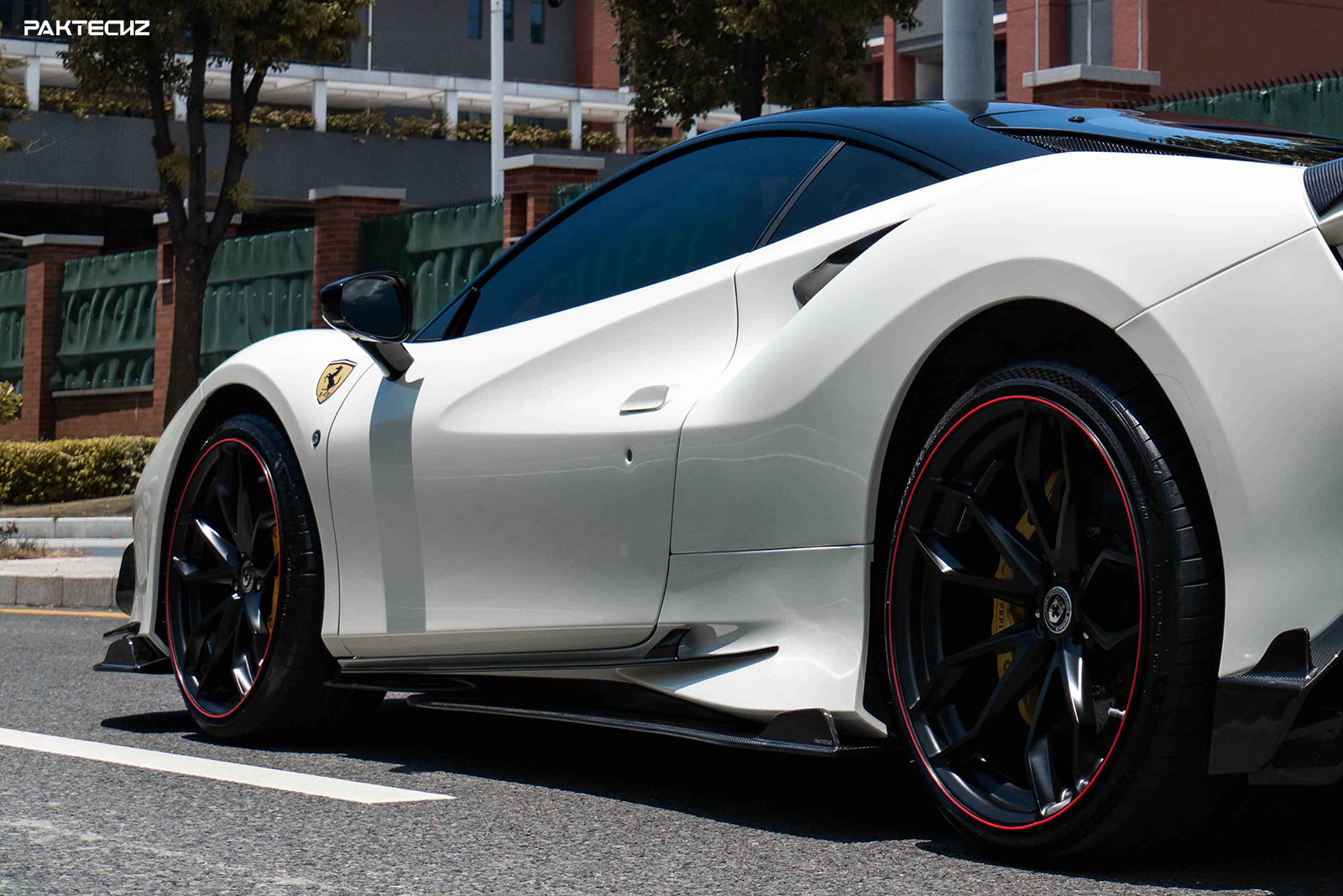 Ferrari F8 Paktechz Side Skirts,Ferrari F8 Paktechz Aerodynamics kit