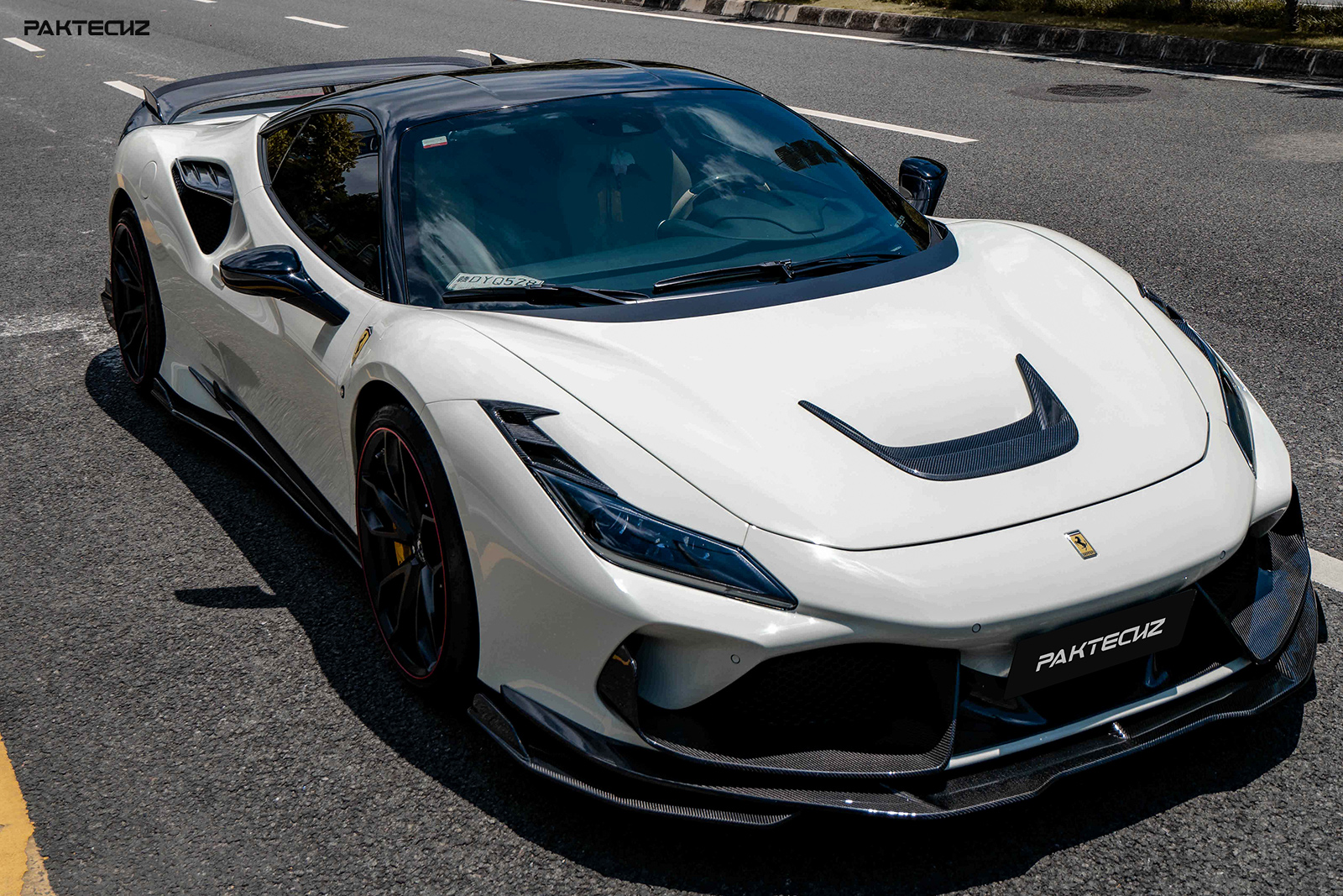 Ferrari F8 Paktechz Side Skirts,Ferrari F8 Paktechz Aerodynamics kit