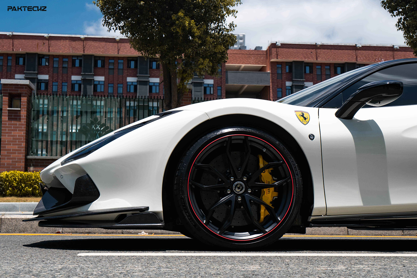 Ferrari F8 Paktechz Side Skirts,Ferrari F8 Paktechz Aerodynamics kit