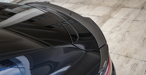 Porsche Cayenne Paktechz Design Carbon Fiber Rear Spoiler Trunk Spoiler ...