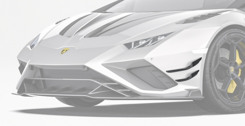 Lamborghini Huracan EVO Paktechz Design Carbon Fiber Front Canard